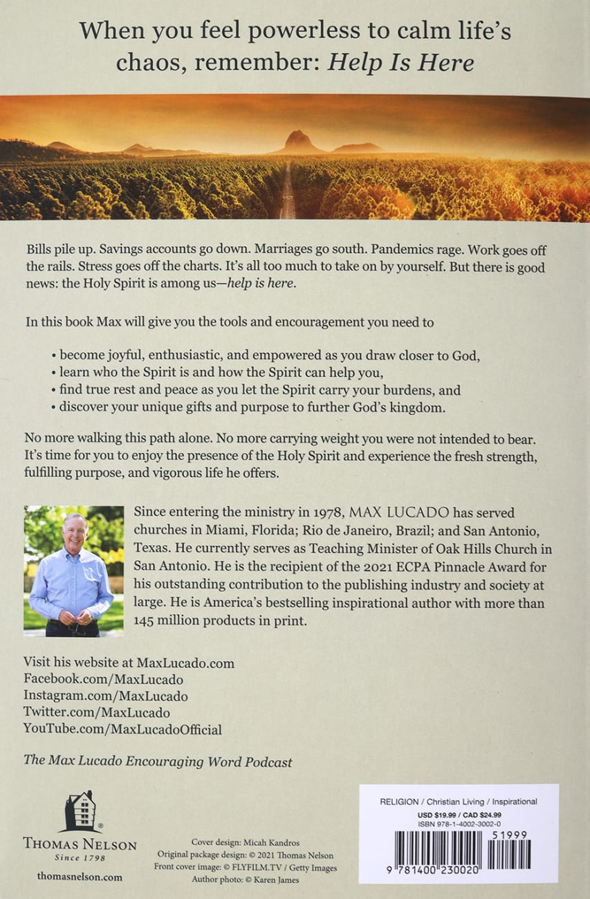 Help is Here by Max Lucado | Koorong