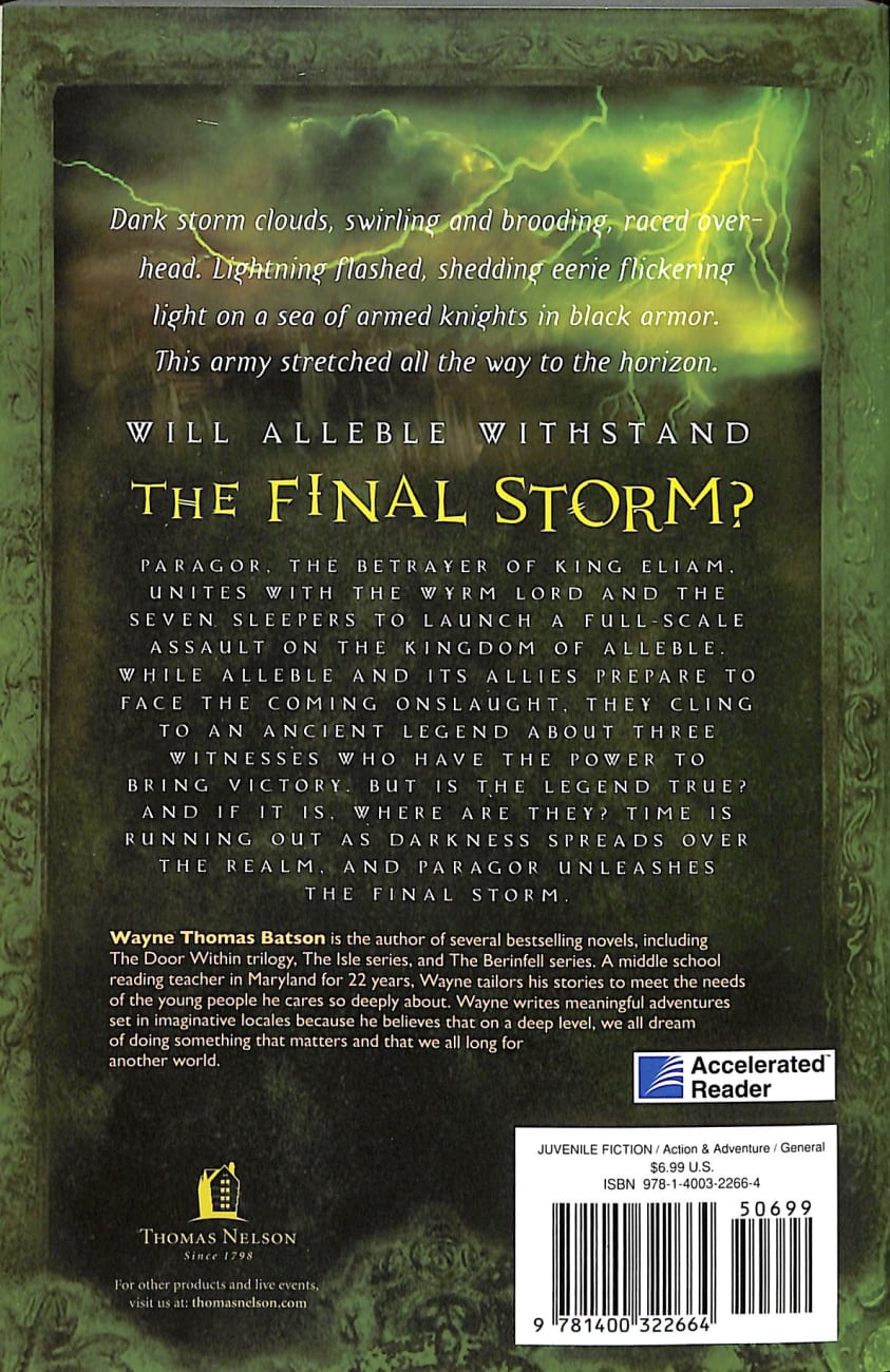 The Final Storm (#03 in Door Within Trilogy Series) by Wayne Thomas ...
