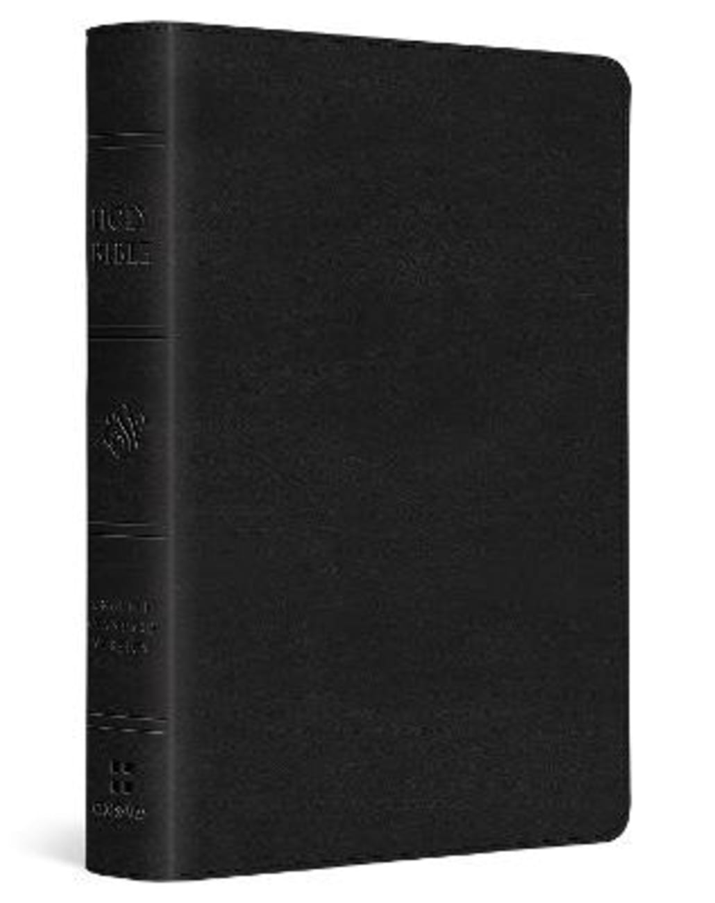ESV Compact Bible Large Print Black (Red Letter Edition) by Crossway ...