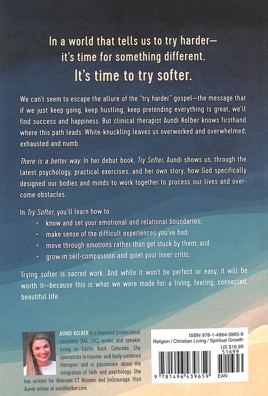 Try Softer by Aundi Kolber | Koorong