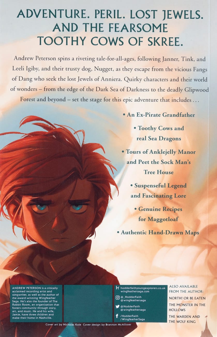 On the Edge of the Dark Sea of Darkness (#01 in The Wingfeather Saga ...