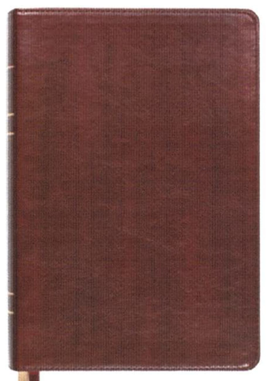 Lsb Legacy Standard Bible Large Print Wide Margin Bible Reddish-Brown ...